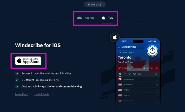 無料VPN「Windscribe」の使い方は？ 無料プランの安全性や特徴を解説 | おすすめVPN比較完全ガイド